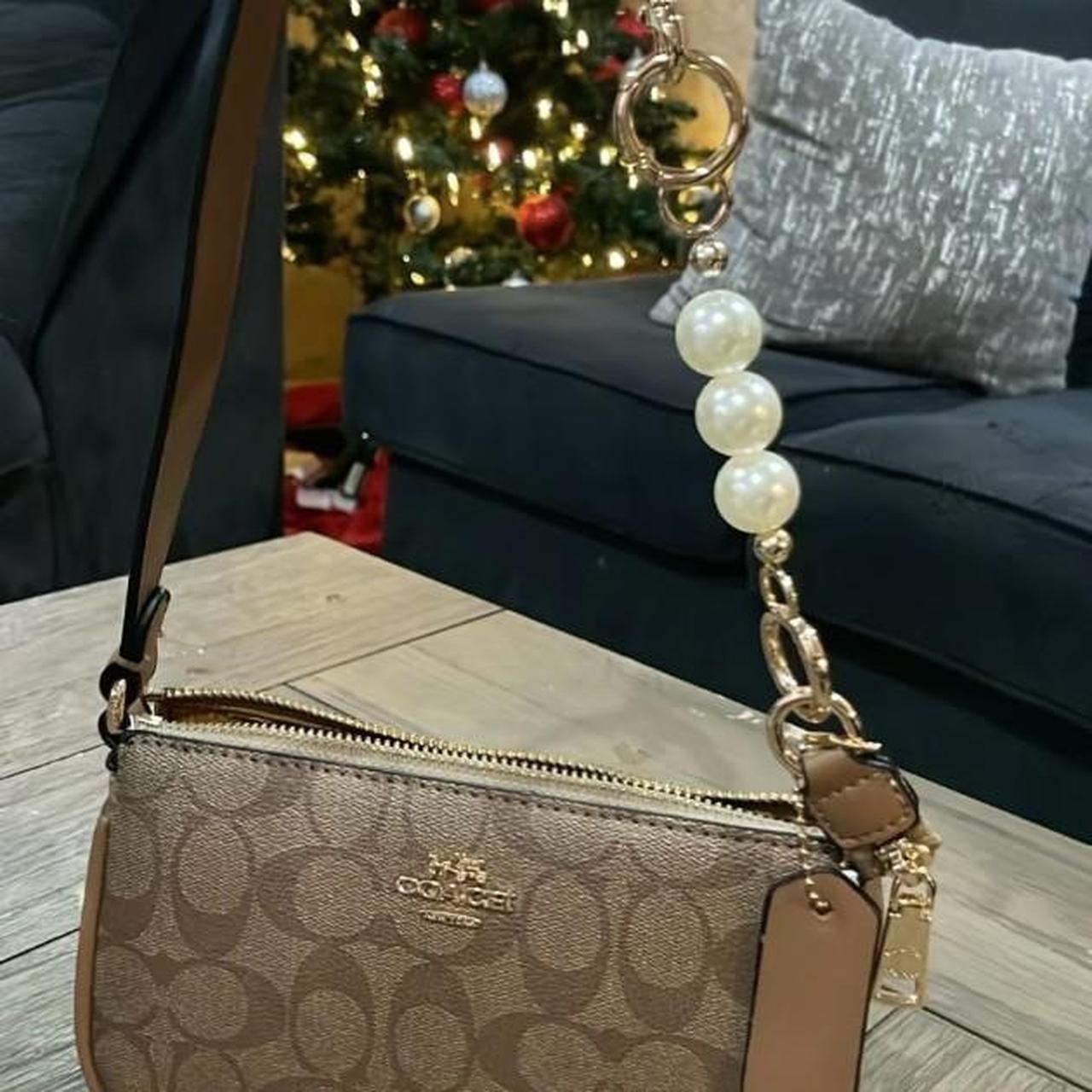 Coach nolita bag super cute extra pearl extender... - Depop