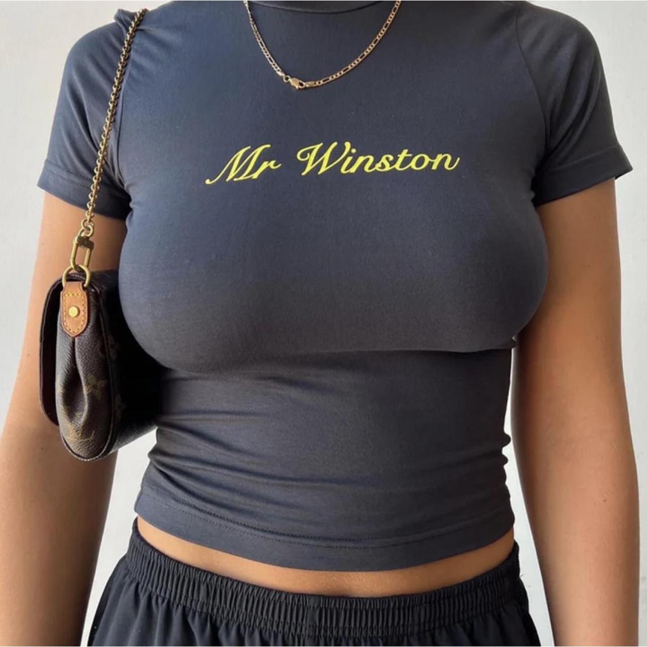 Mr Winston Women's Crop-top | Depop