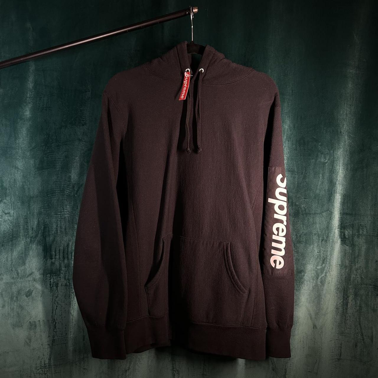 Supreme Men's Black Hoodie | Depop