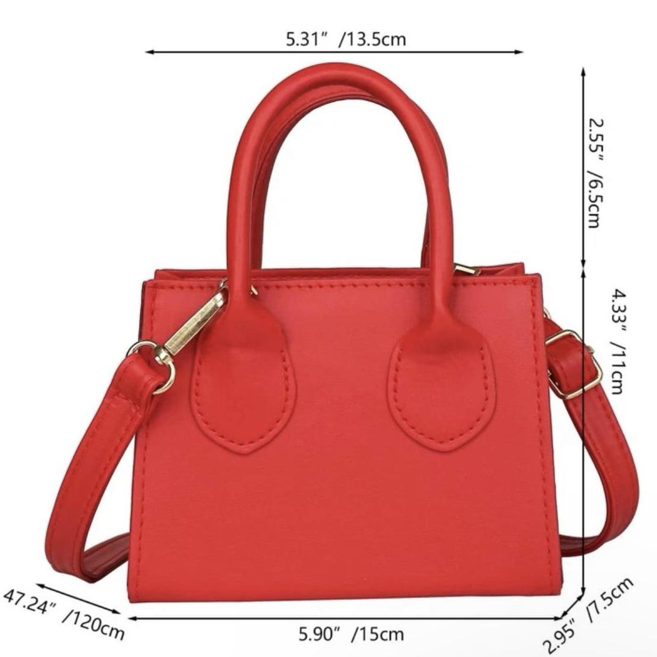 SHEIN red mini hand bag Brand new £5... - Depop