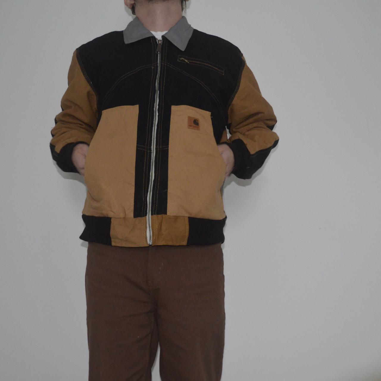 Carhartt rework jacket 📐 Measurements - 23" PTP... - Depop