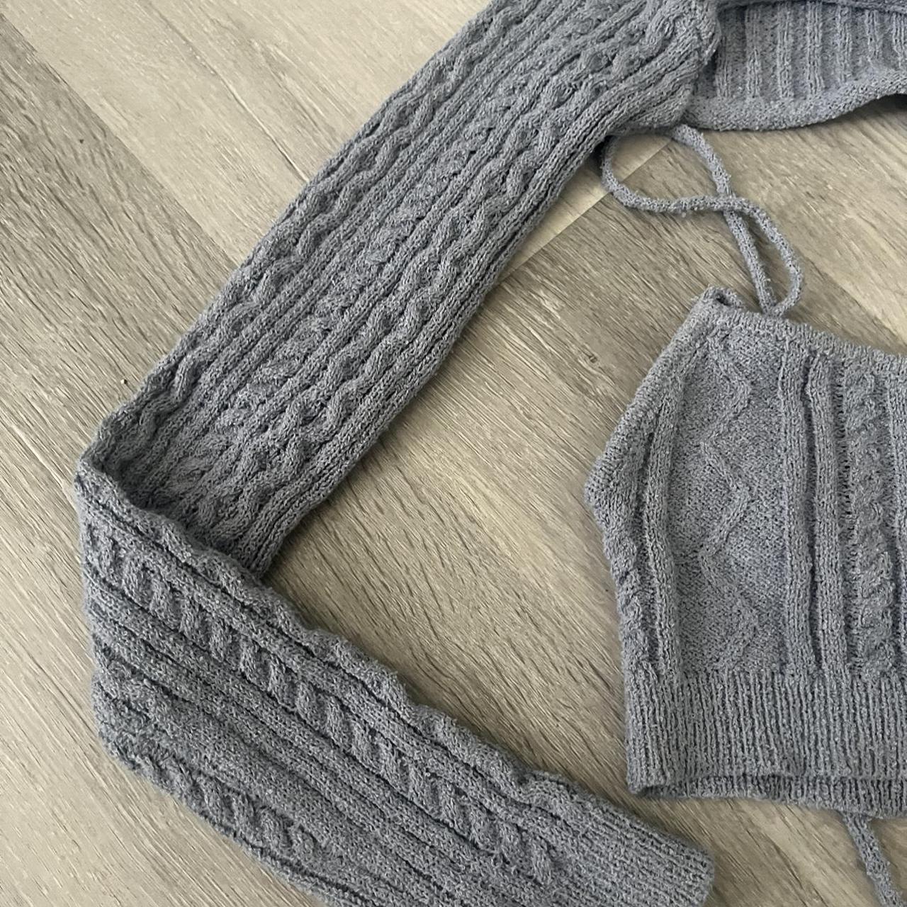 Edikted Women's Blue Vest | Depop