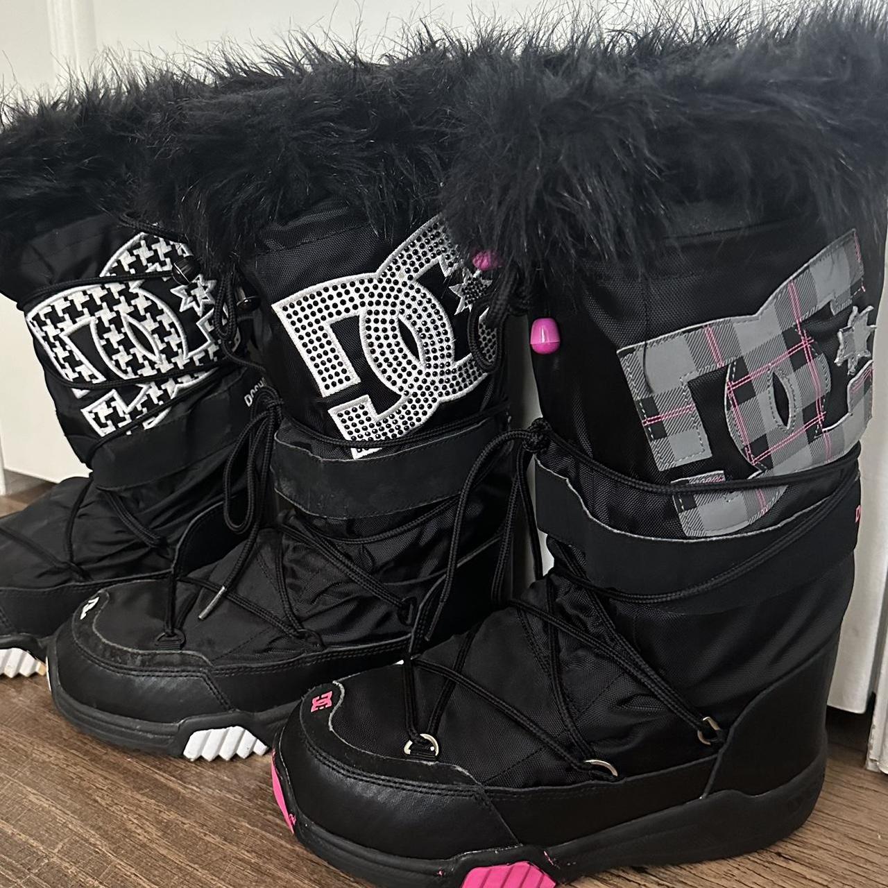 selling or trading my small dc fur boot collection... - Depop
