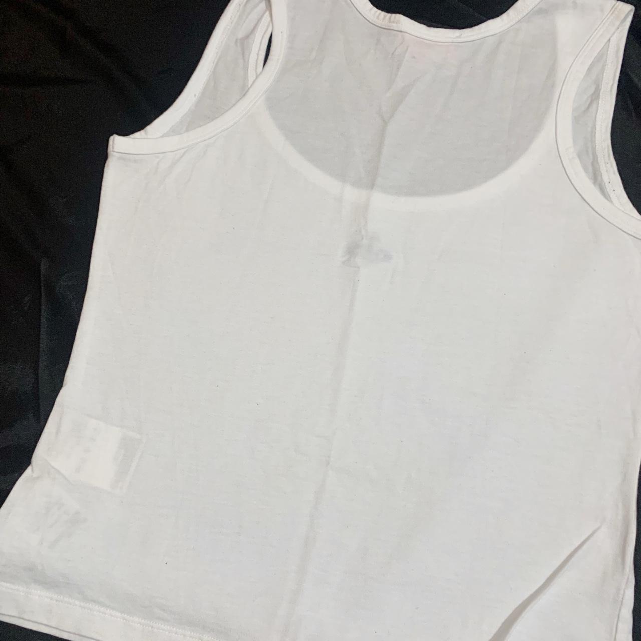 vintage vivienne westwood orb tank size m seen on... - Depop