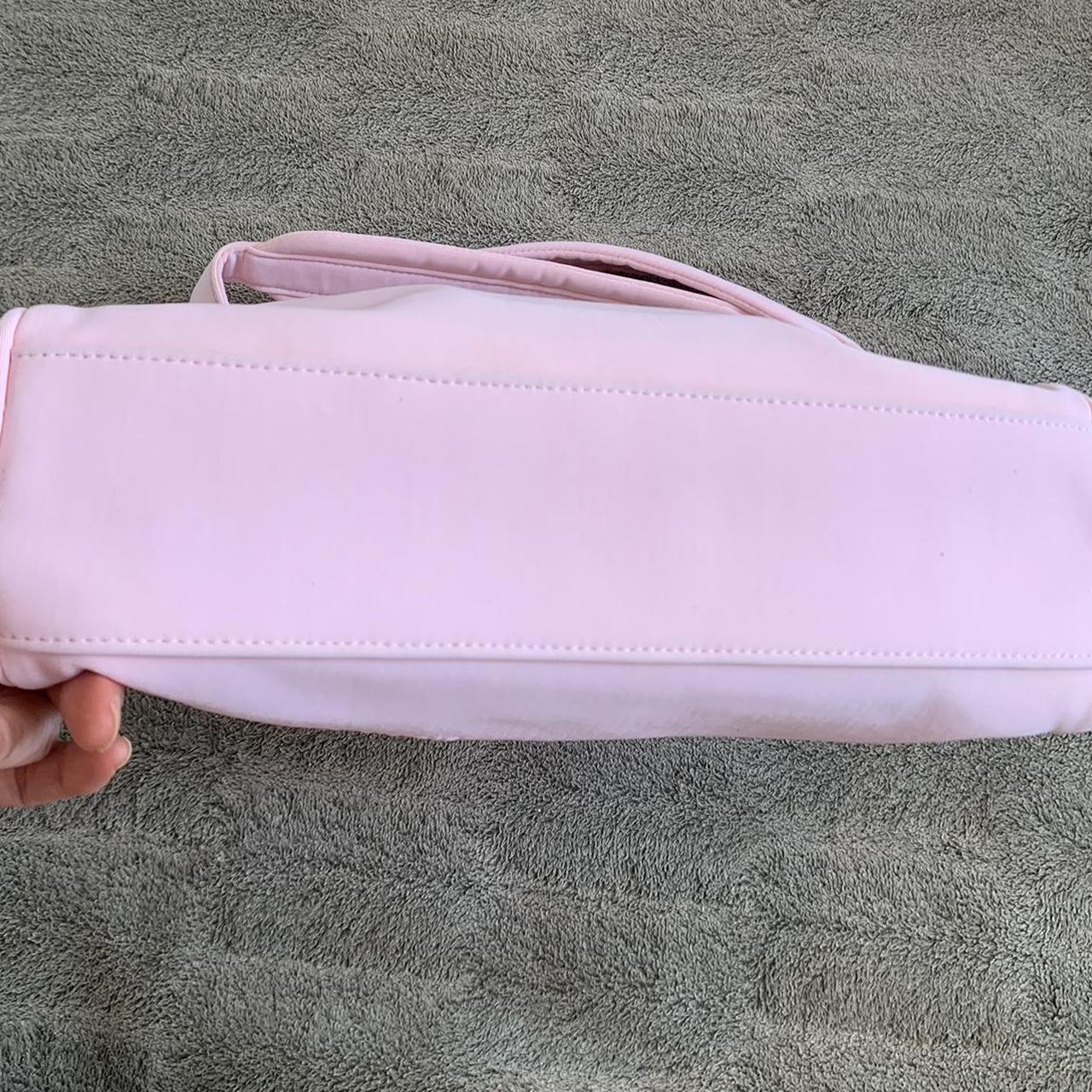 vintage 90s miu miu pink tech bag made in... - Depop