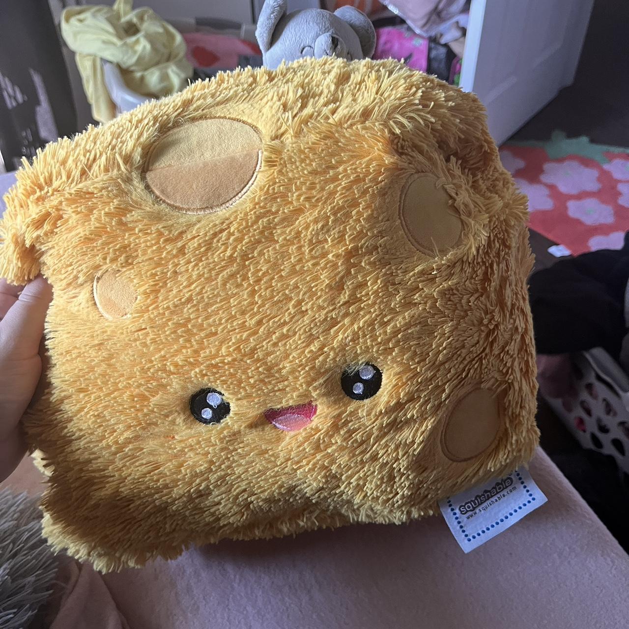 Cheese with Mouse Squishable Plushie - Depop