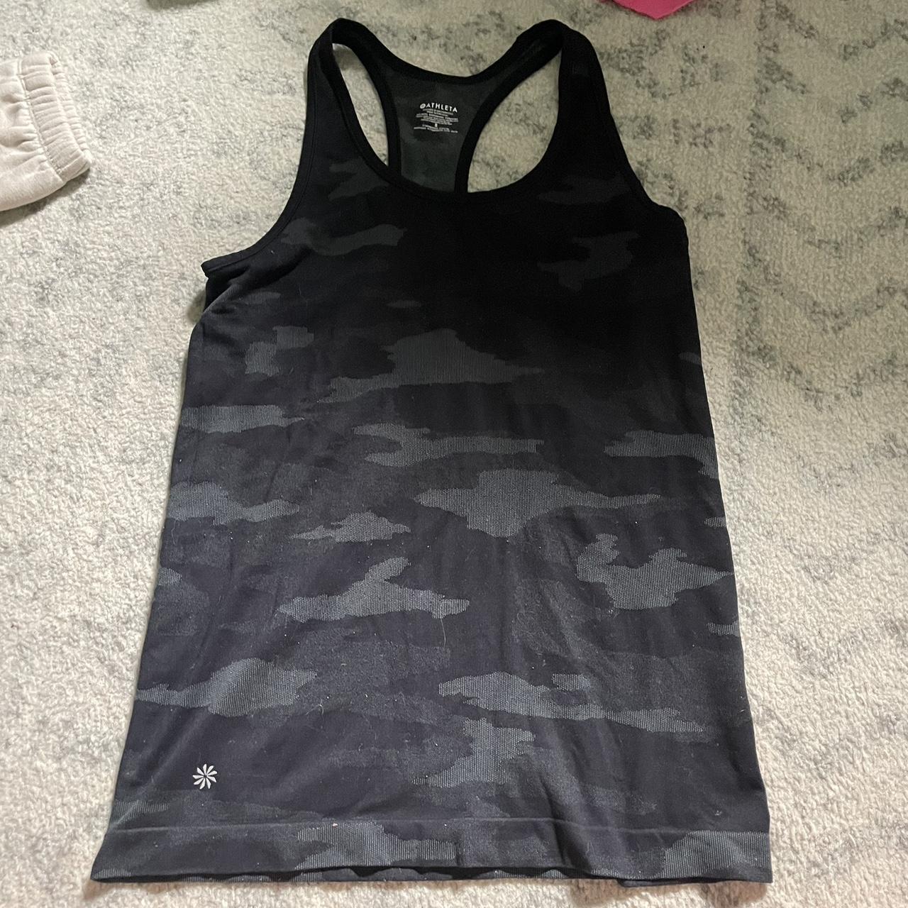 Athleta camo tank Perfect work out tank, long so... - Depop