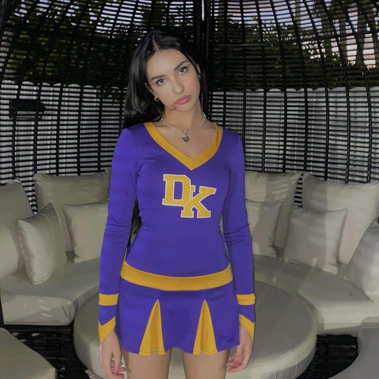 Jennifers Body Cheerleading Costume💜💛 Size Depop