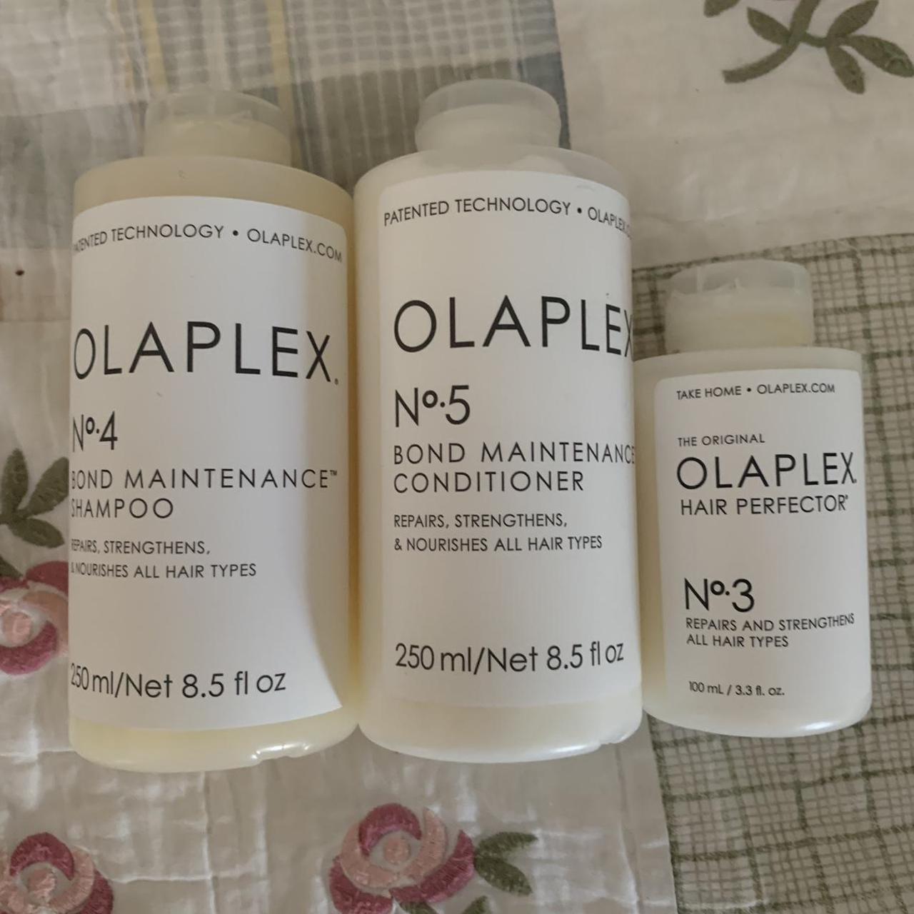 Olaplex set! Includes bond maintenance shampoo, bond... - Depop