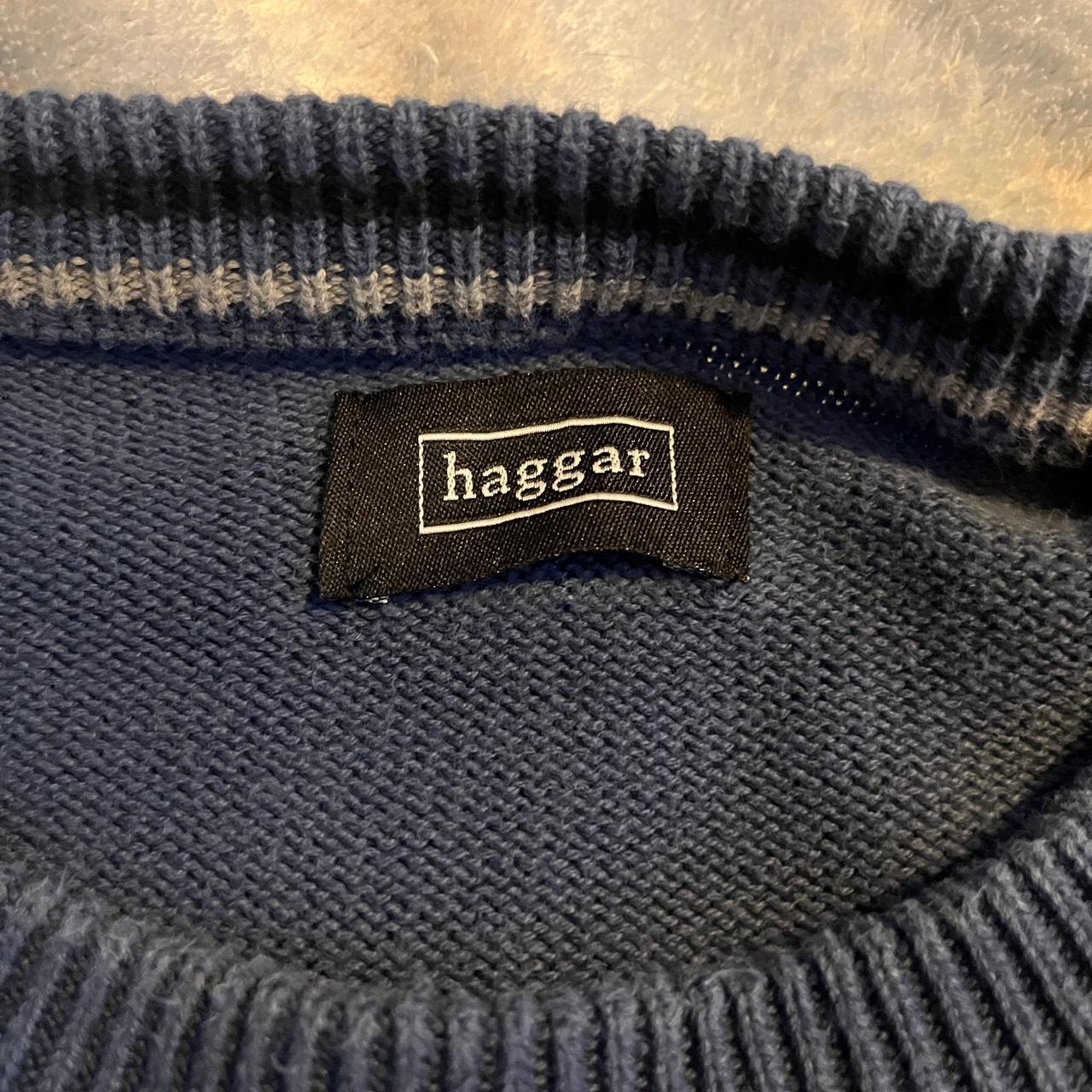 HAGGAR plaid sweater! oversized men's sweater that... - Depop