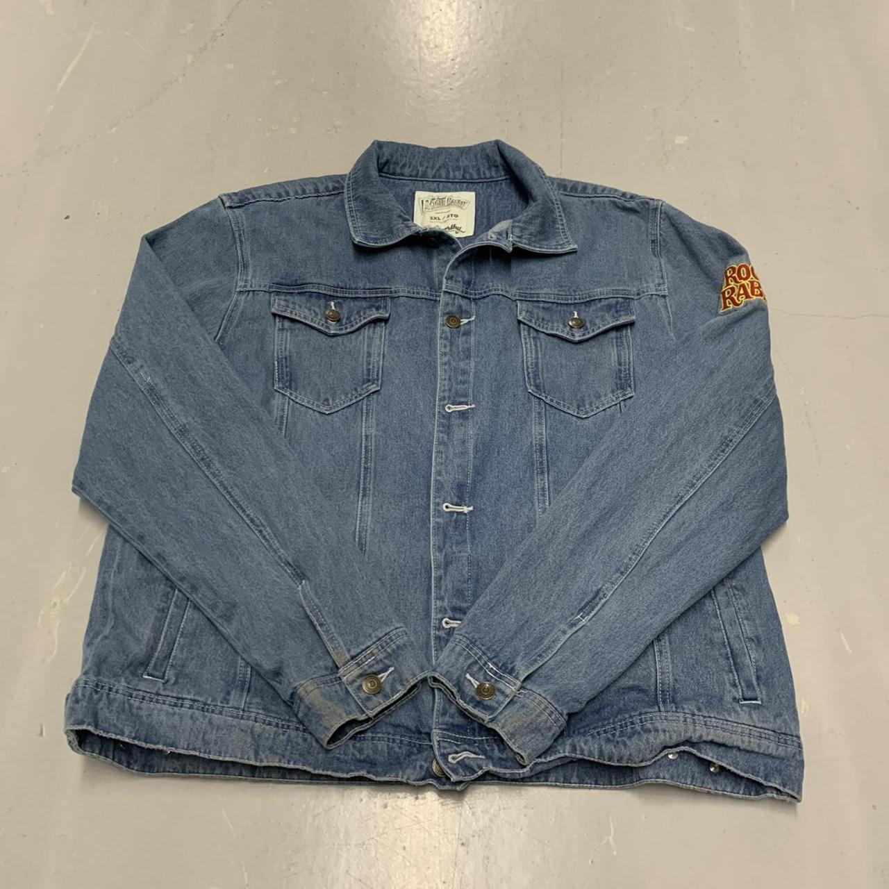 Looney Tunes Men's Blue and Red Jacket | Depop