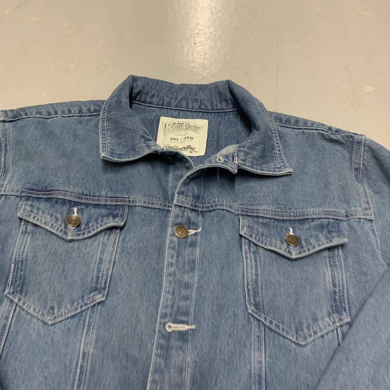 Looney Tunes Men's Blue and Red Jacket | Depop