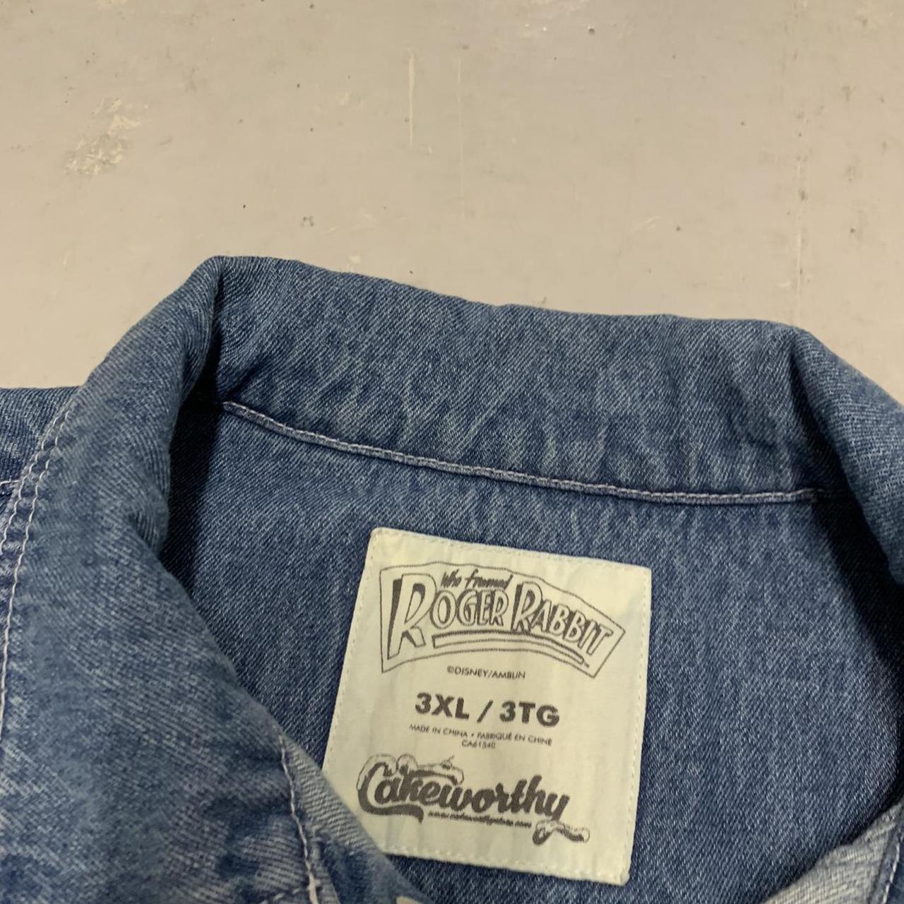 Looney Tunes Men's Blue and Red Jacket | Depop