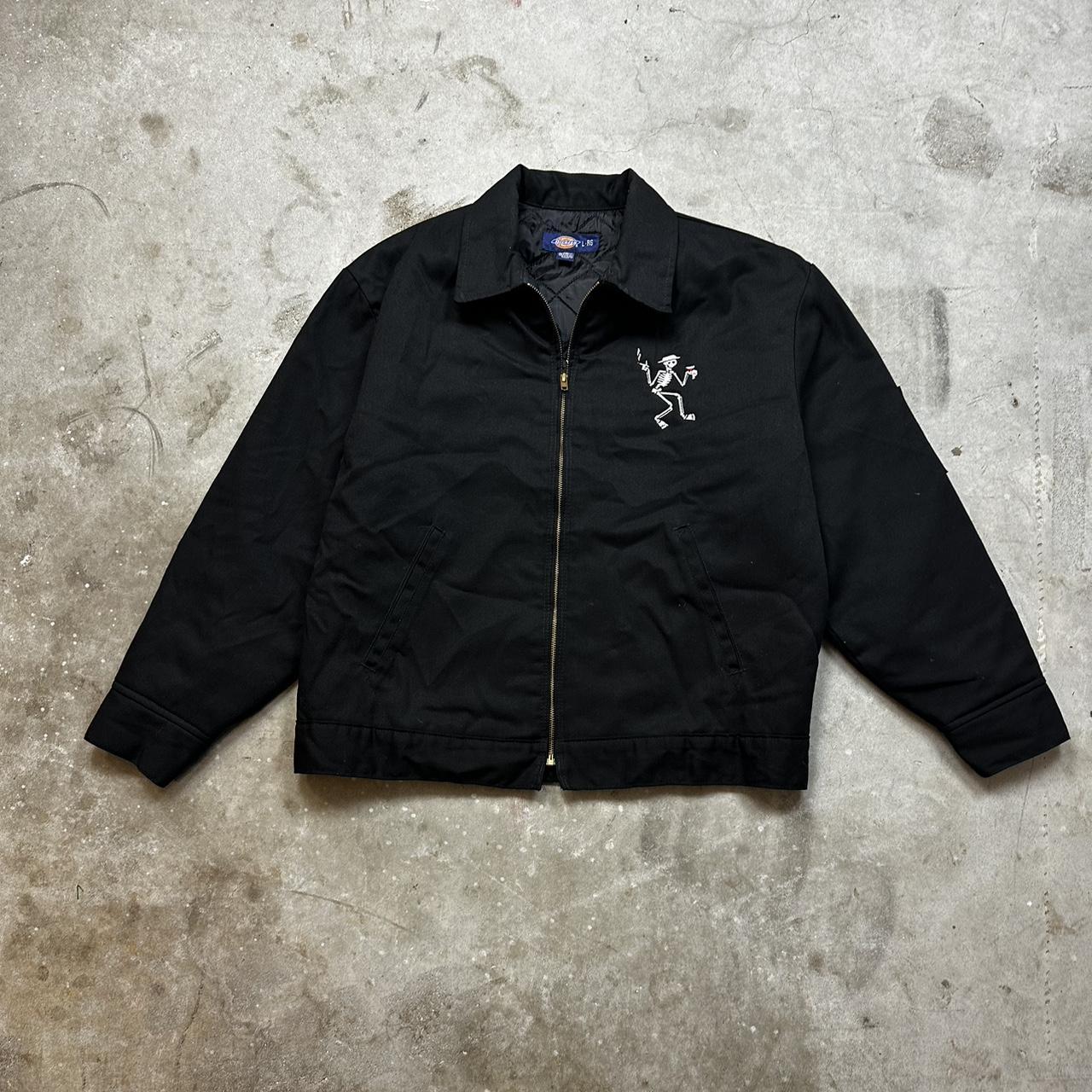 Vintage social distortion jacket 1990s dickies... - Depop