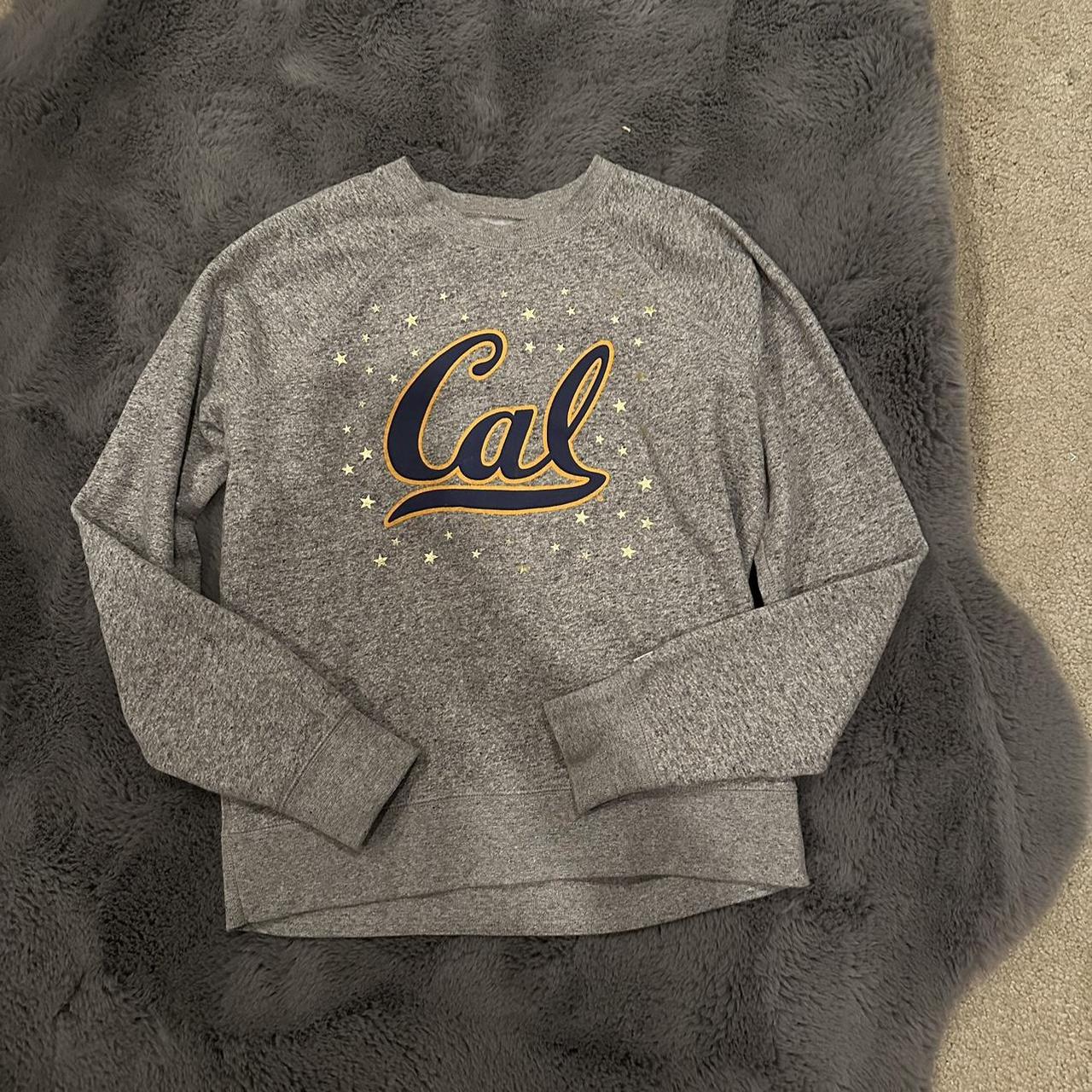 University of California crew neck -worn once or... - Depop