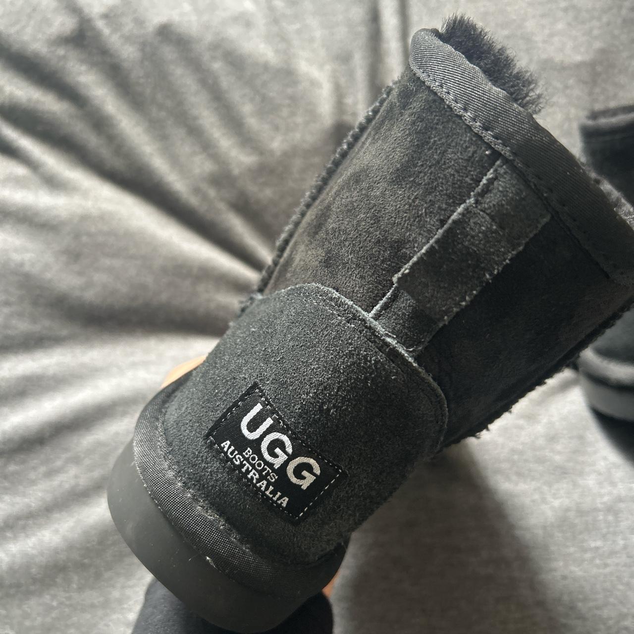 Black classic mini Uggs US size 9, in pretty good... - Depop