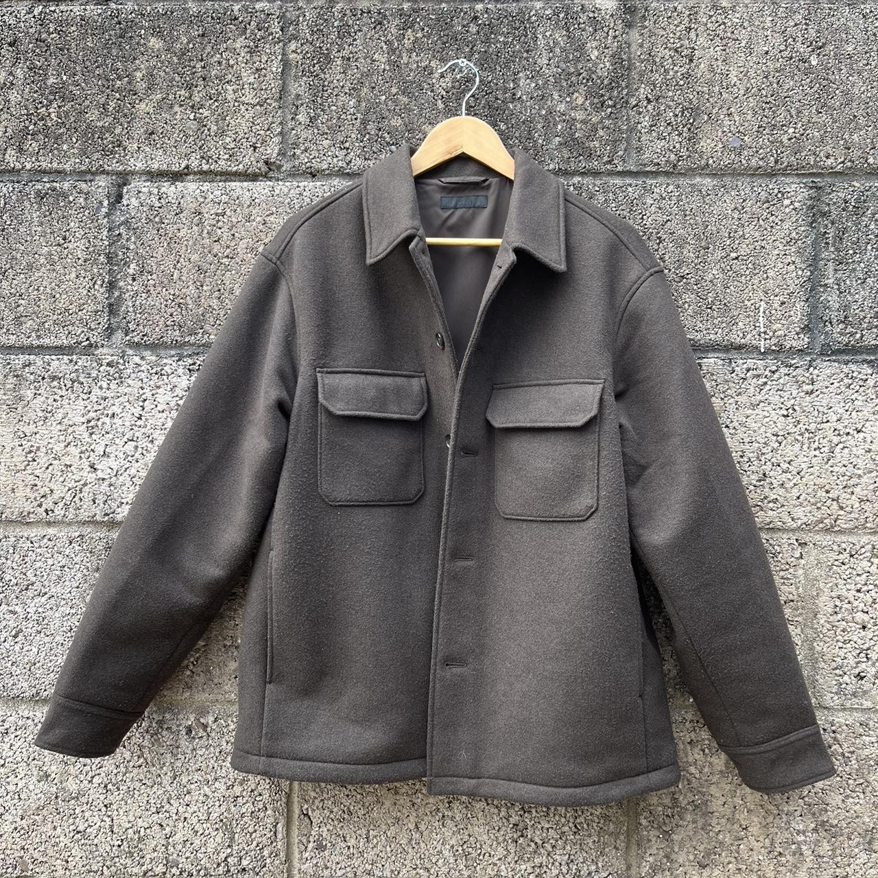 Uniqlo medium overshirt jacket. Worn last winter but... - Depop