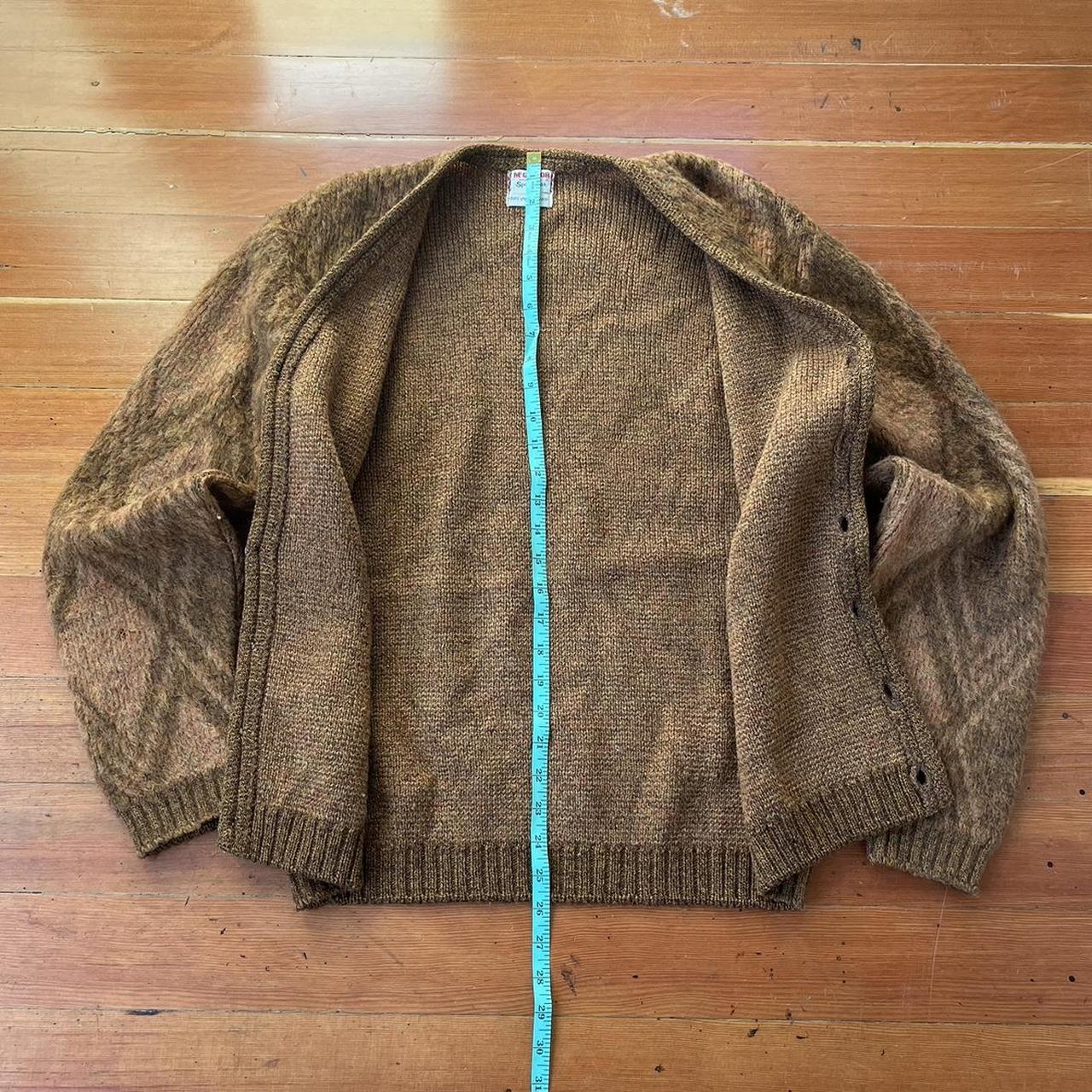 1960s mcgregor argyle mohair cardigan Tagged small,... - Depop