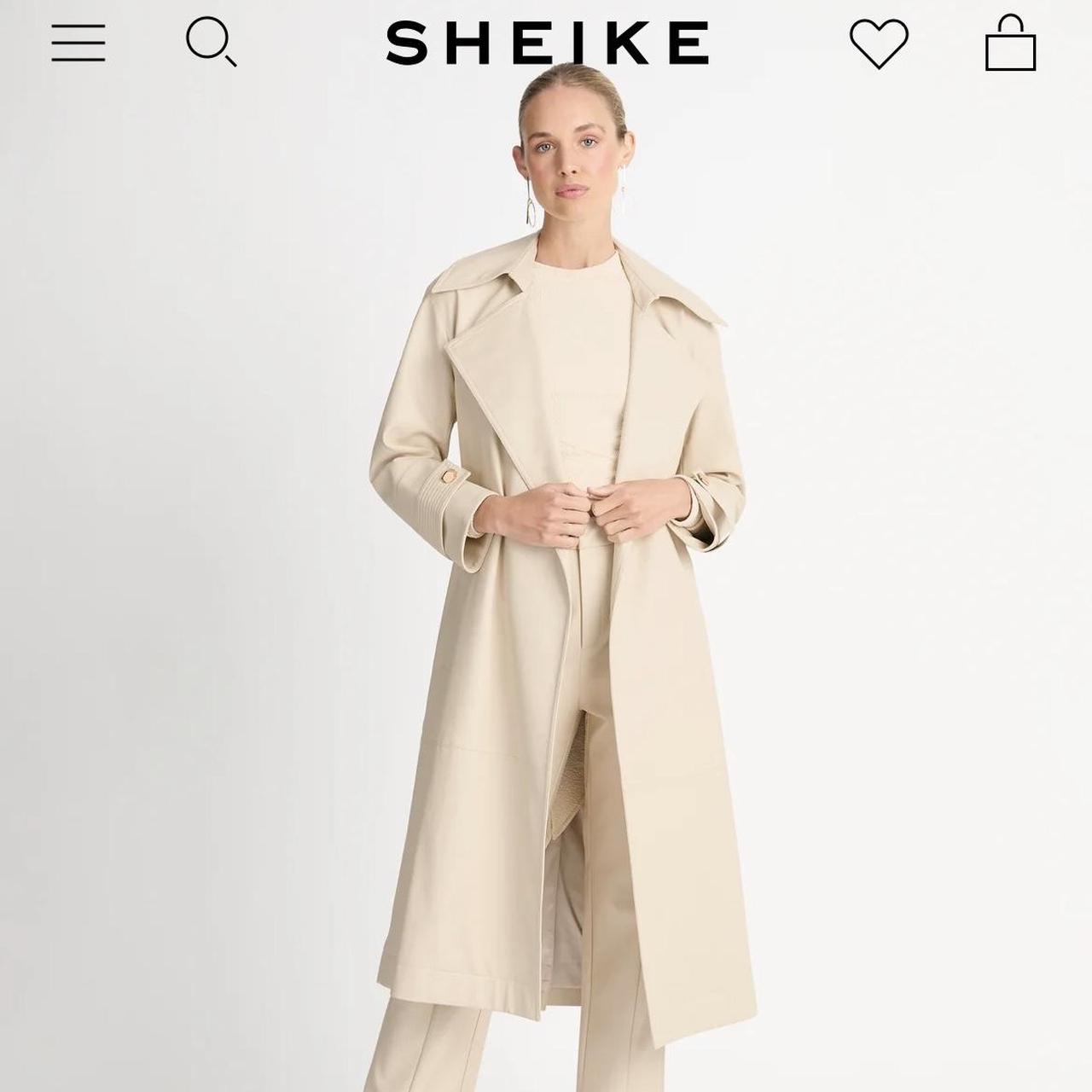 Sheike rapture trench Size 8 Worn once Belt just... - Depop