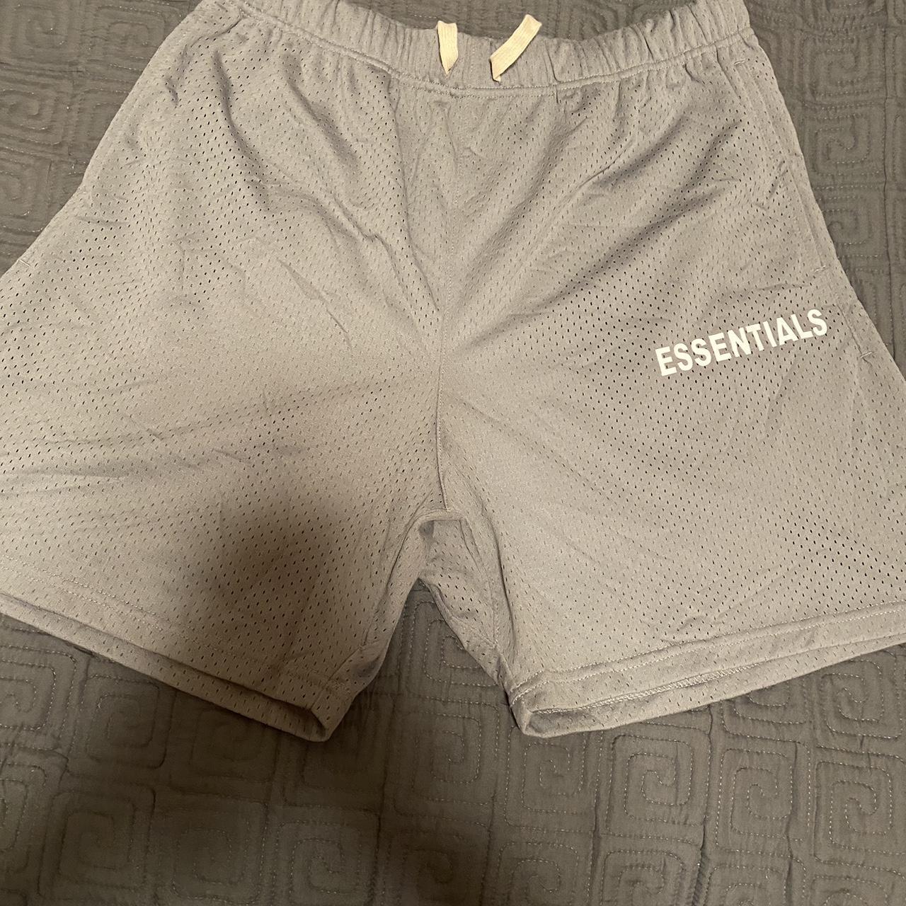Fear of god essentials mesh shorts - Depop