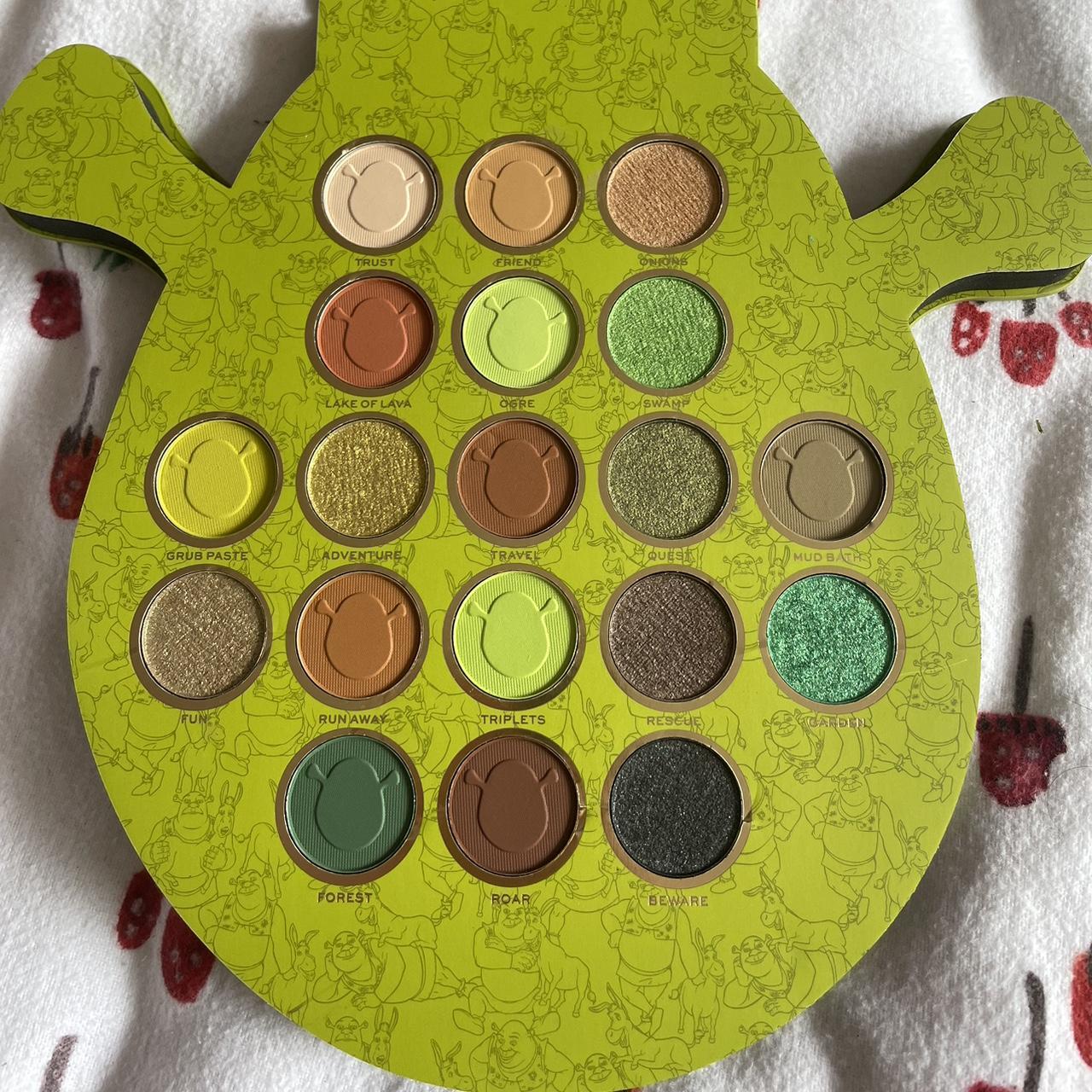 Revolution Shrek eye palette. Never used.... - Depop
