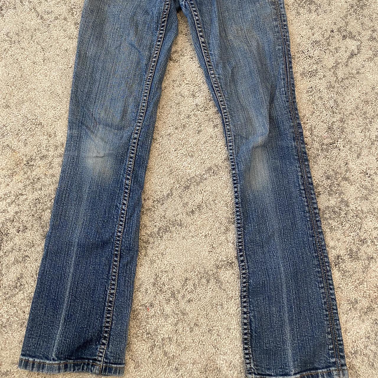 Wet seal low rise flare jeans No noticeable flaws... - Depop
