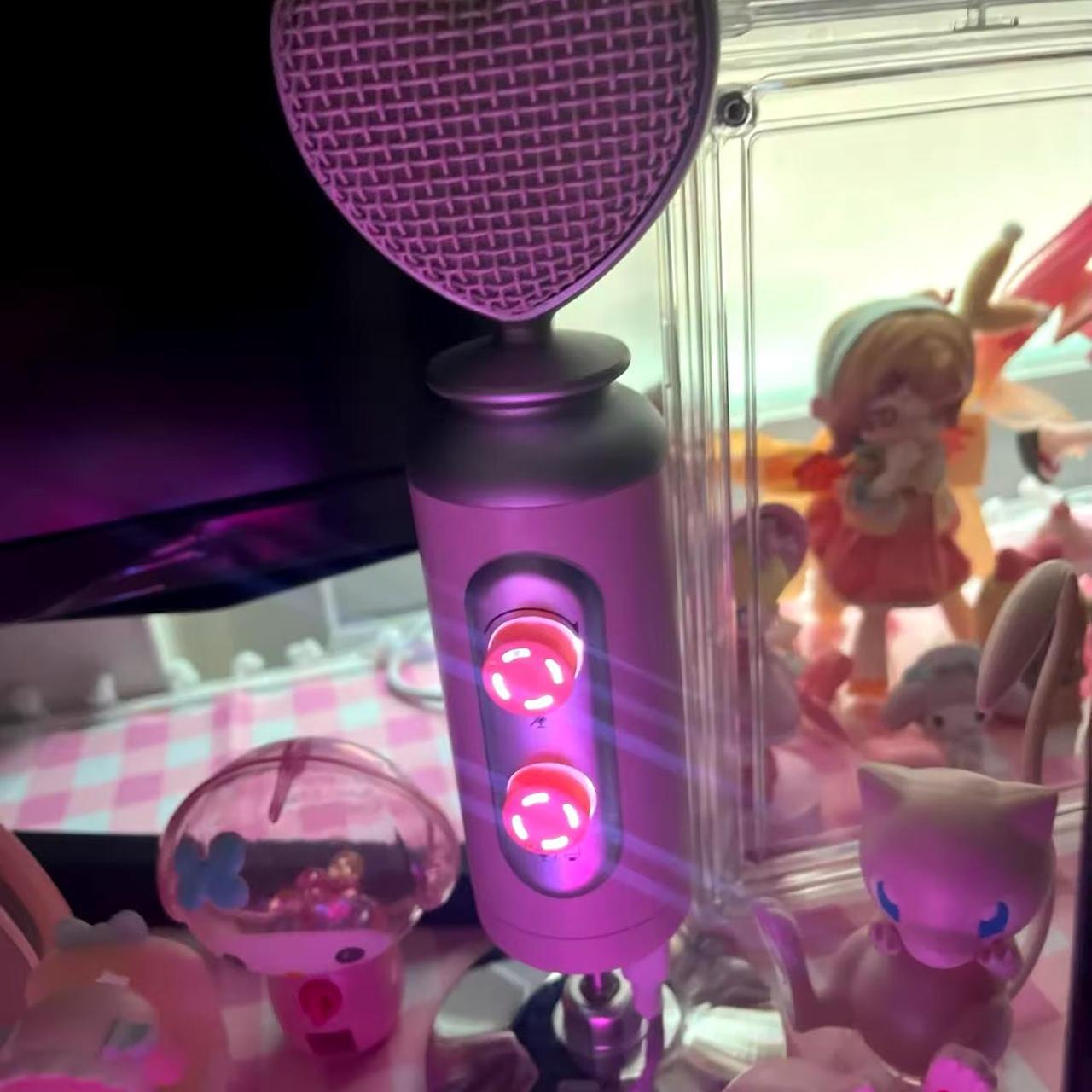 Adorable pink microphone USB #kawaii #cosplay - Depop