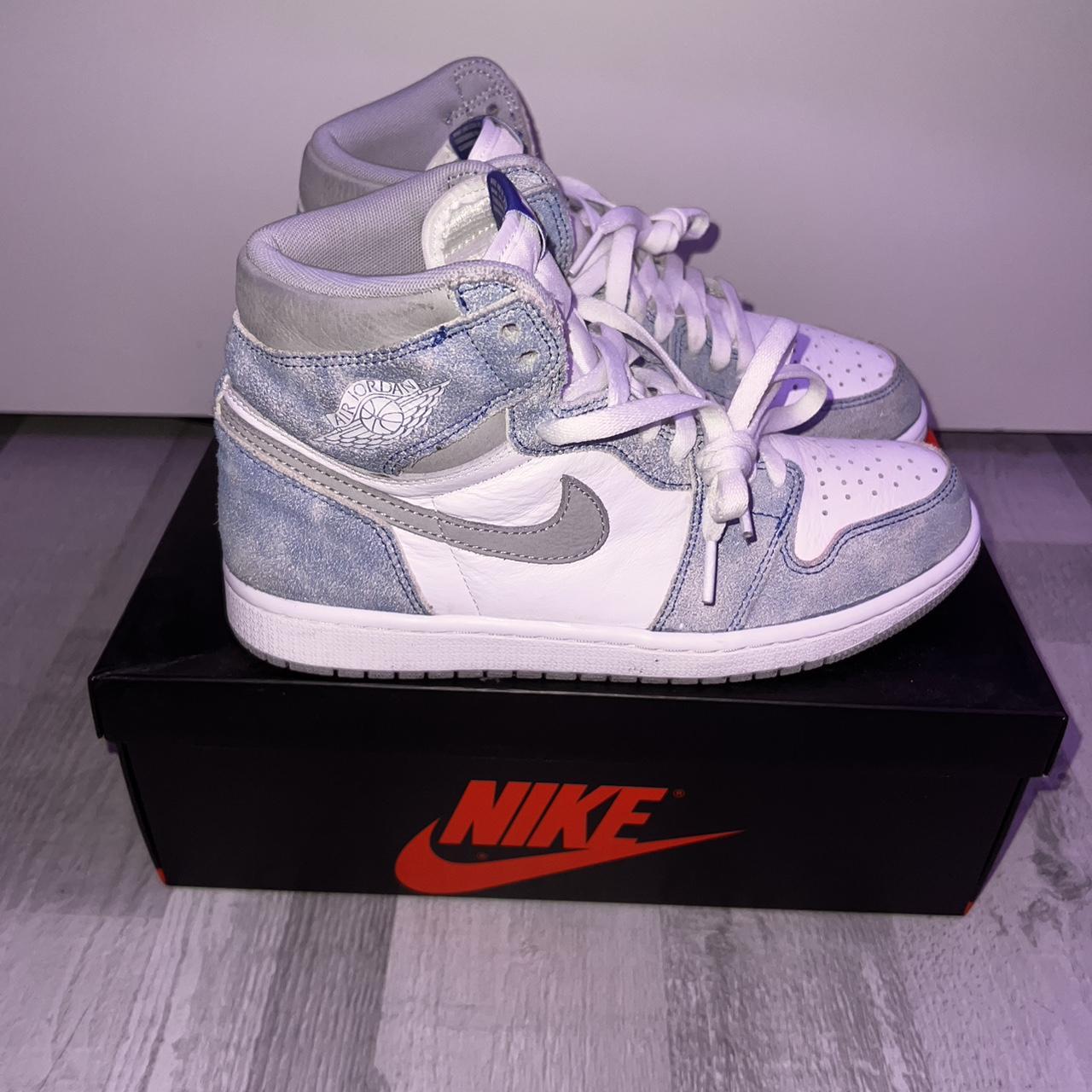 Jordan 1 high hyper royals, great condition only... - Depop