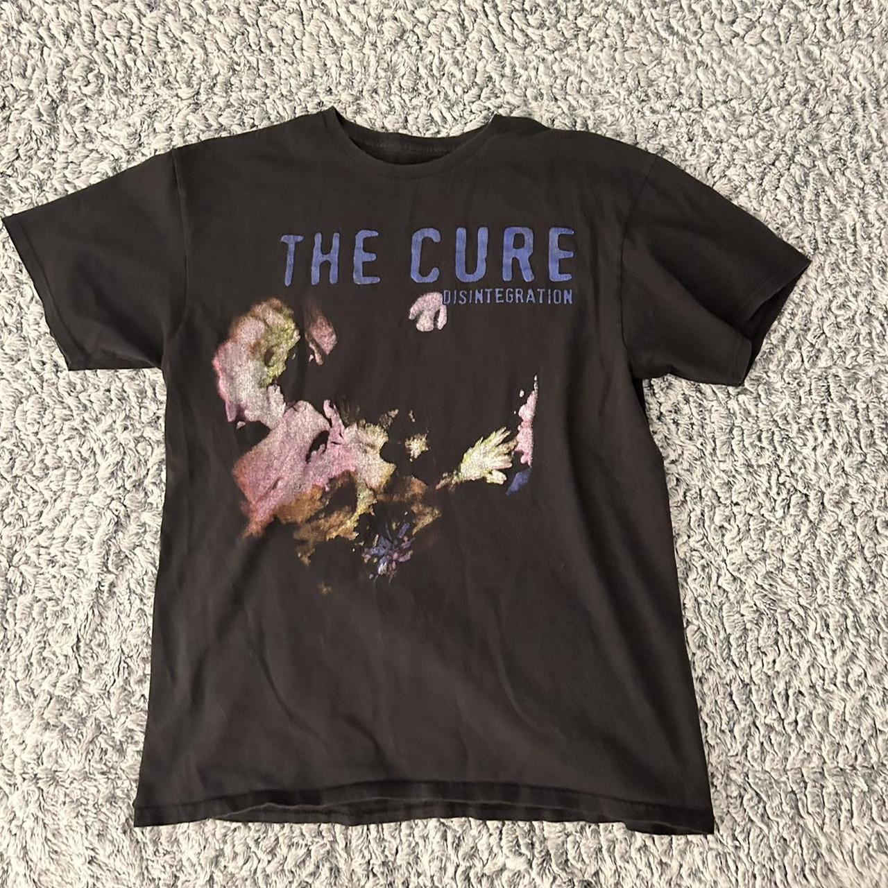 the cure disintegration album band t shirt size... - Depop