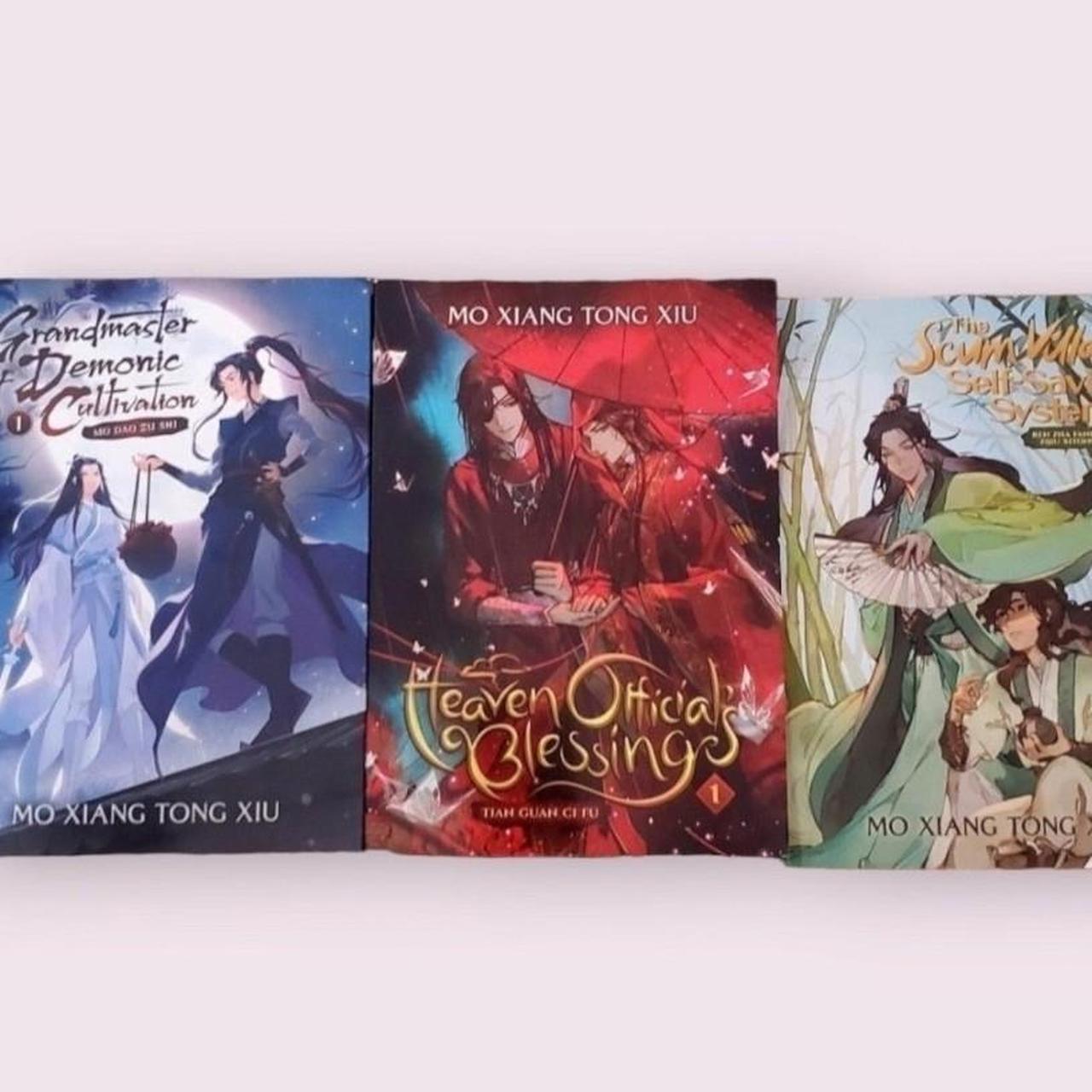 3 MXTX Books *BRAND NEW* First volumes in English... - Depop