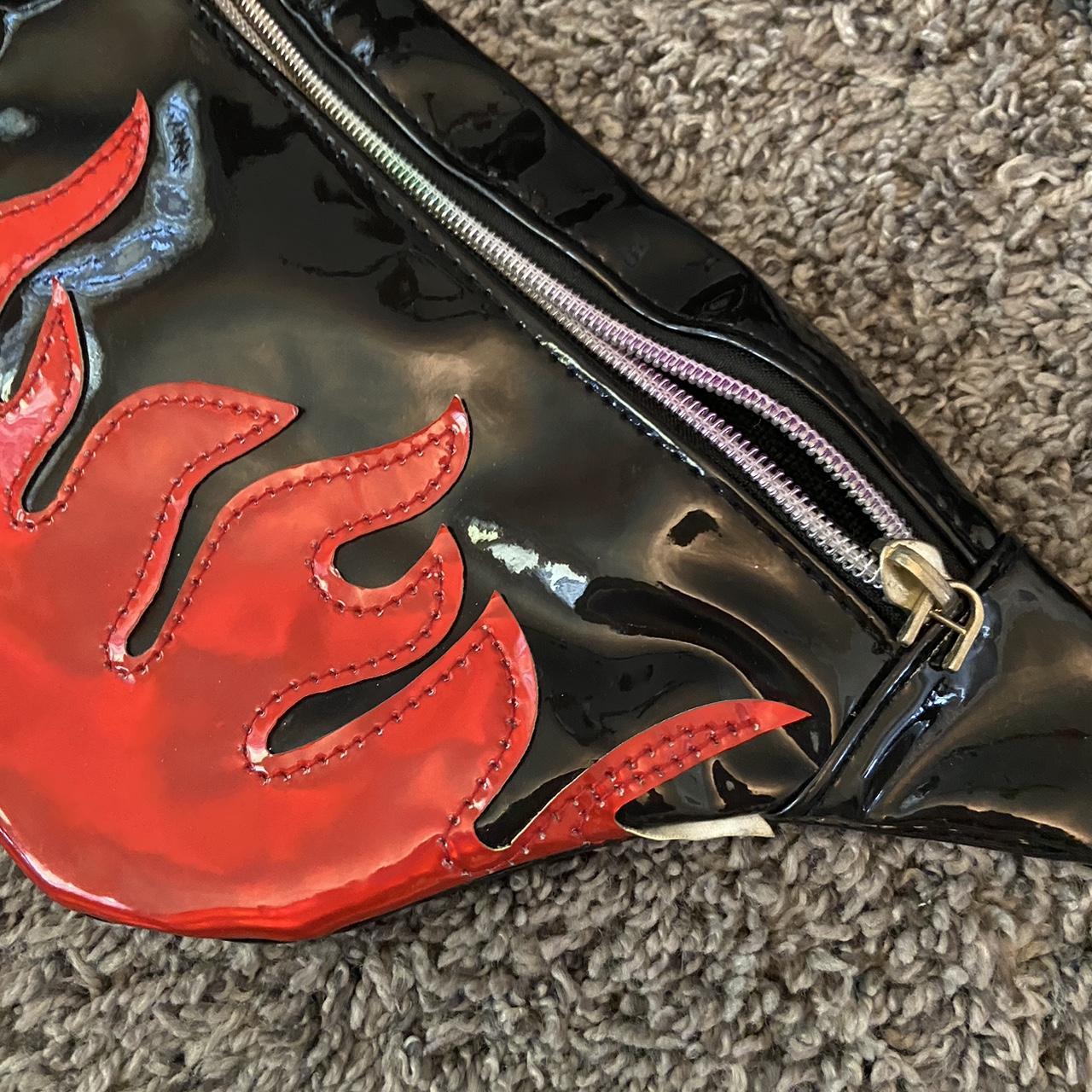 RETRO FLAMING HOT Fanny pack. Cute and unique piece... - Depop