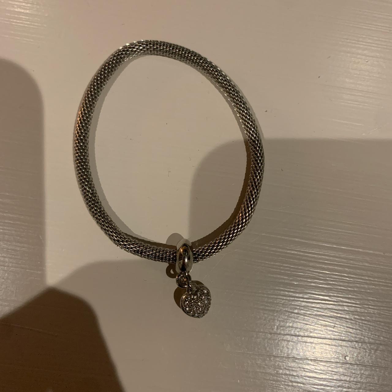 H. Samuels Heart Charm Bracelet, never worn. Comes... - Depop
