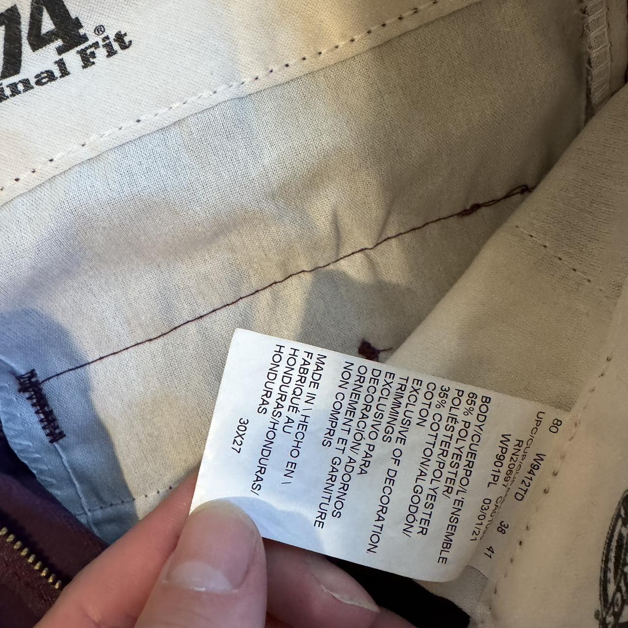 Dickies Baggy Purple Pants Cut offs - made that way - Depop