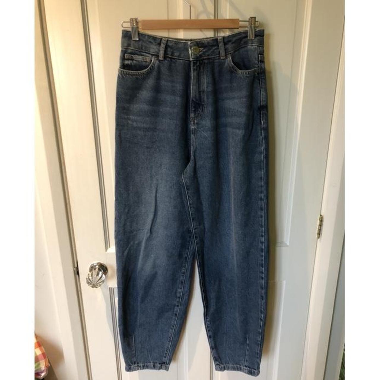 Balloon denim jeans. Very comfy. For 28w 32/34l. M&S... - Depop
