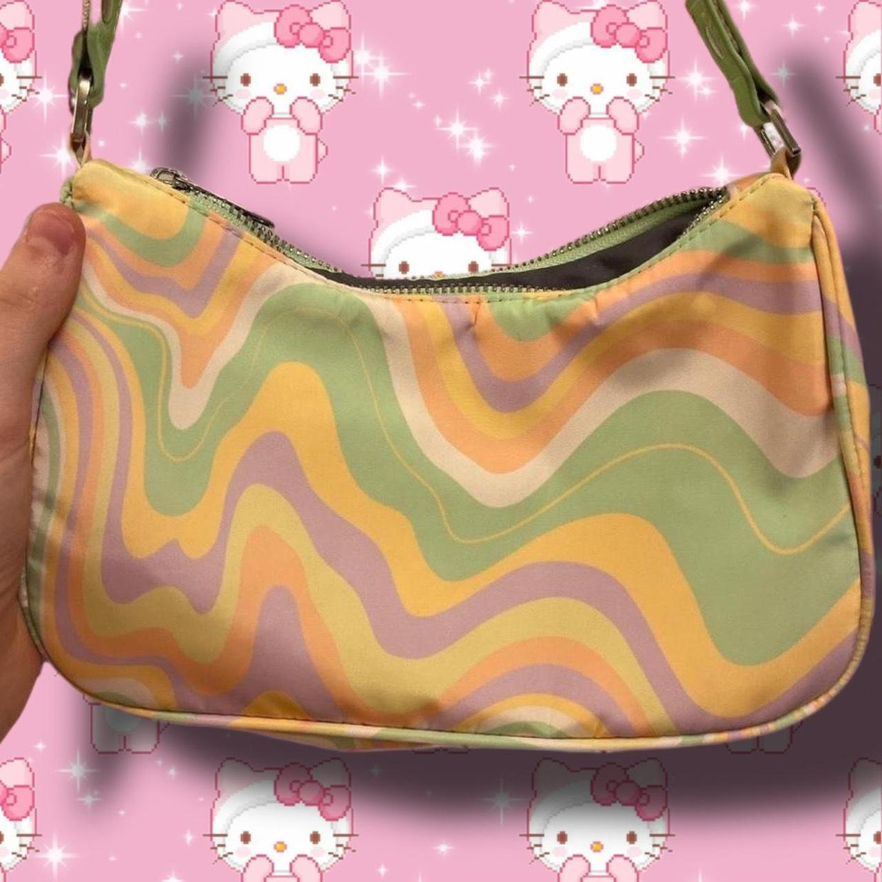 Groovy vintage 70s retro inspired rave purse of... - Depop