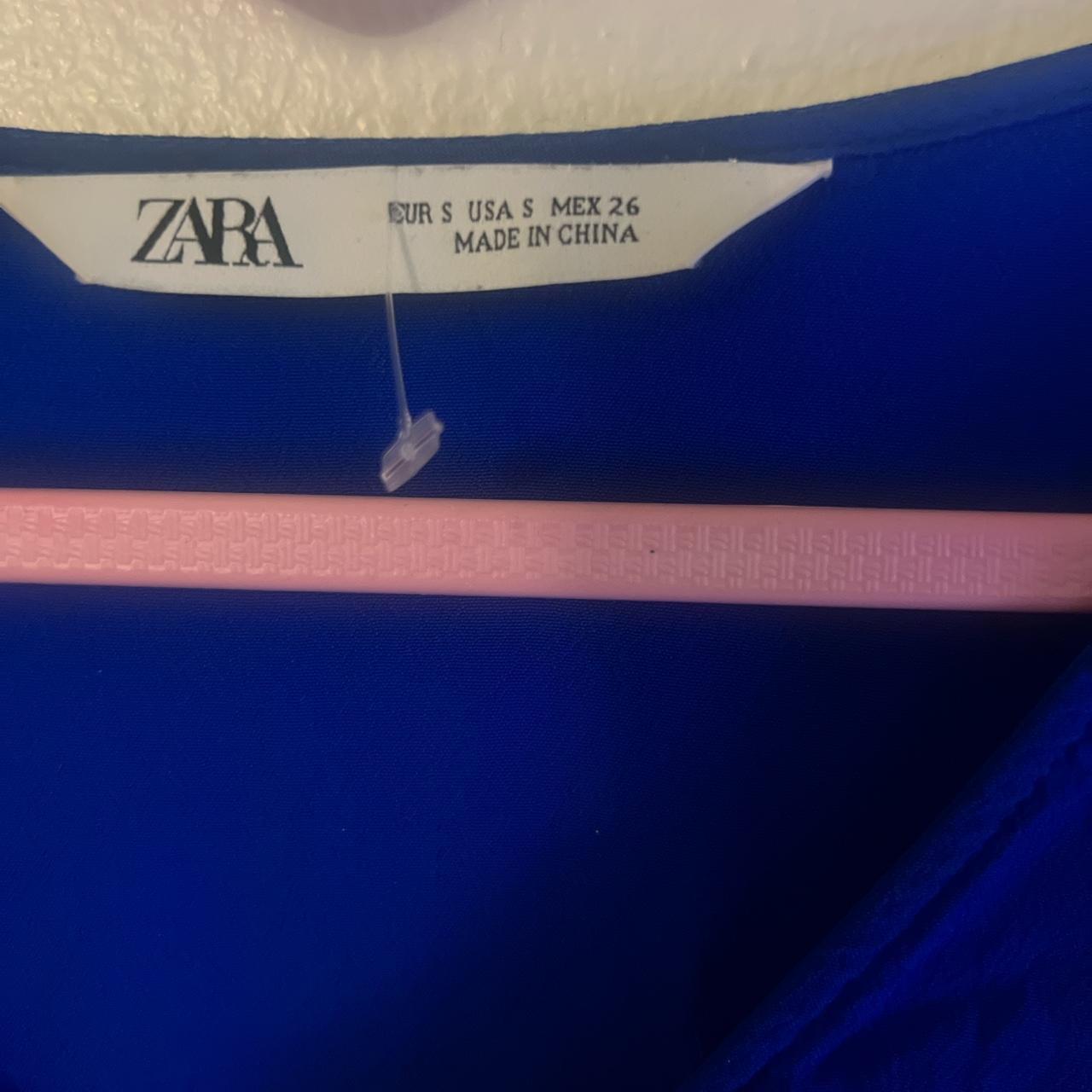 Royal blue Zara dress size s FREE SHIPPING #zara... - Depop