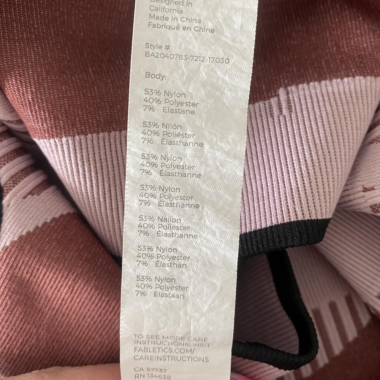 Fabletics x Maddie Ziegler Seamless Sports Bra Size... - Depop