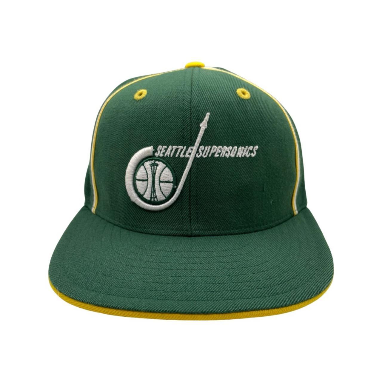Seattle SuperSonics Fitted Hat 7 1/8. Used condition... - Depop