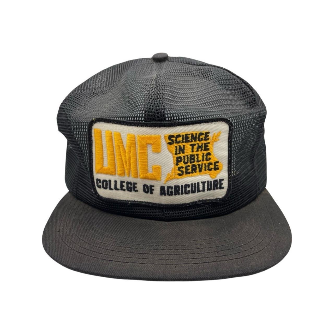 UMC Agriculture Full Mesh Snapback Trucker Hat USA.... - Depop