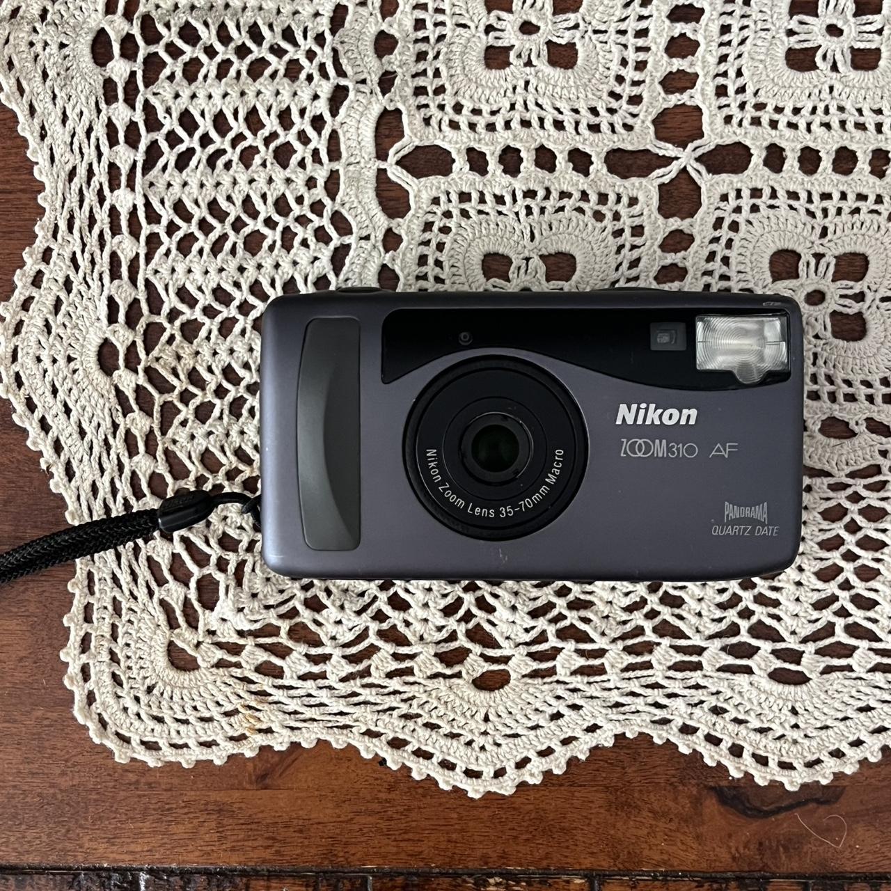 Nikon 35mm film camera with 35-105mm zoom lens,... | Depop