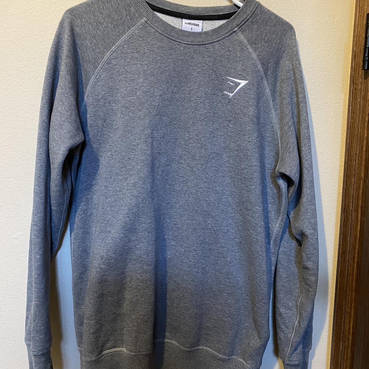 Gymshark dark gray crew neck sweatshirt. New without... - Depop