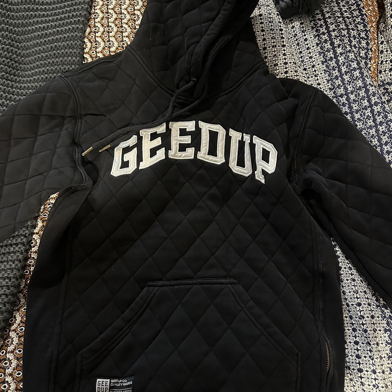 Black geedup jumper - Depop