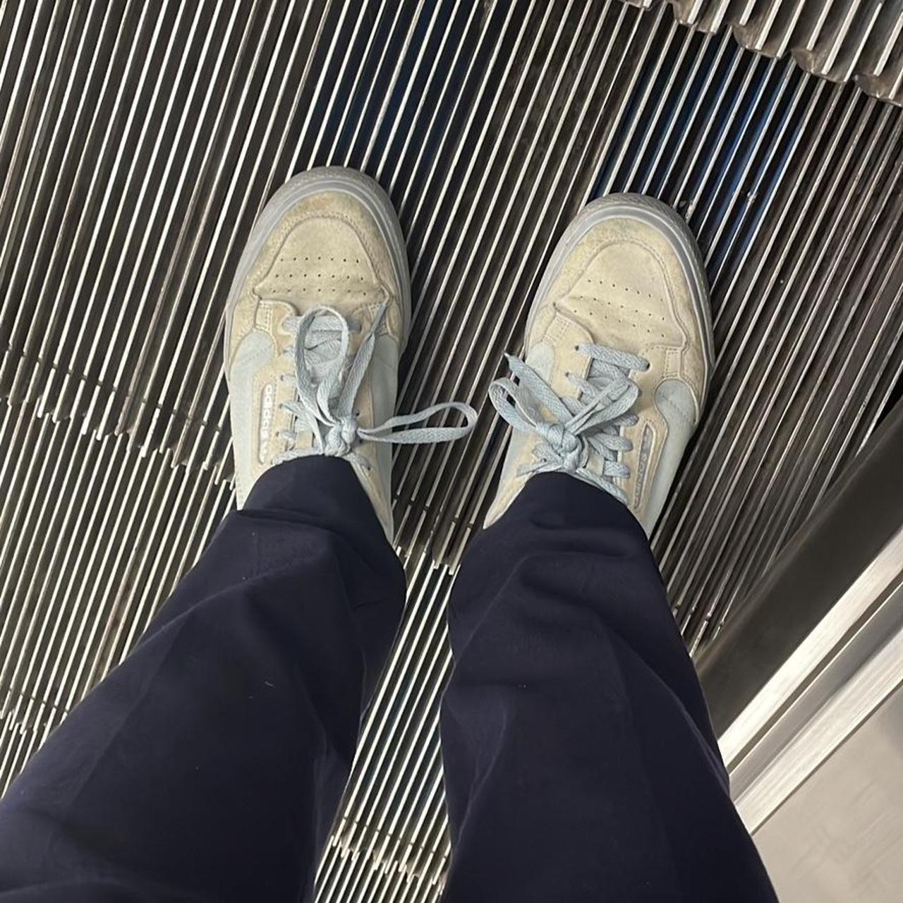 Adidas Continental Vulc Good/worn condition Size... - Depop