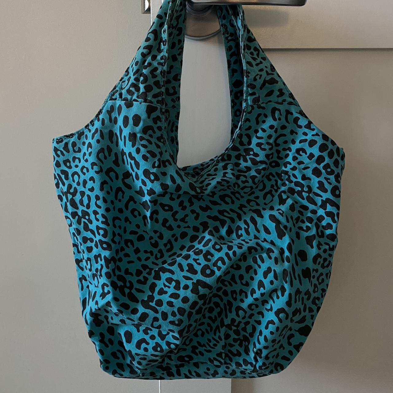 Chateau Blue Leopard bag. Dm for questions &... - Depop