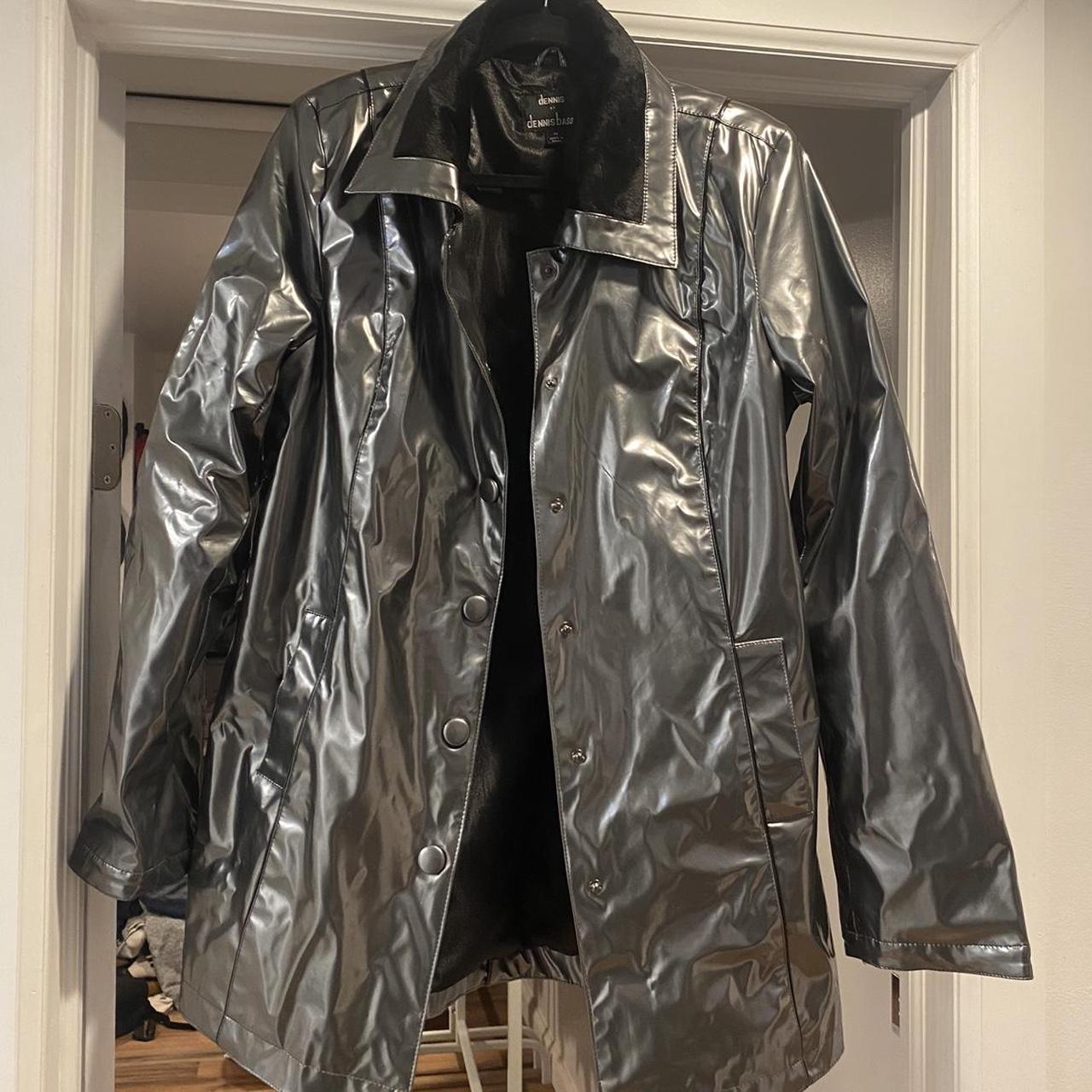 Super Sick Metallic Dennis Basso Jacket (size M)... - Depop