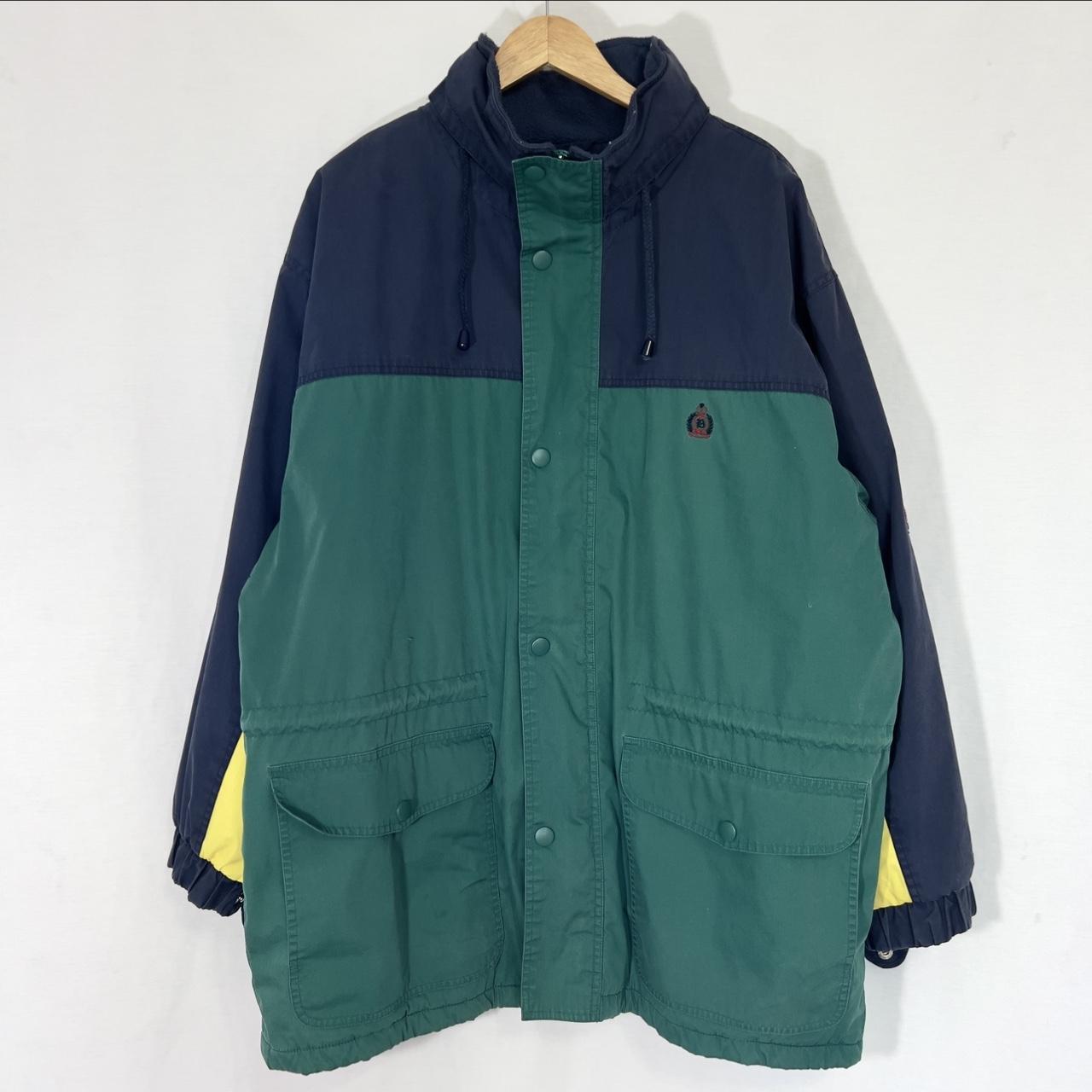 Sz XL Vintage 90s Y2K Bugle Boy BBC jacket athletic... - Depop