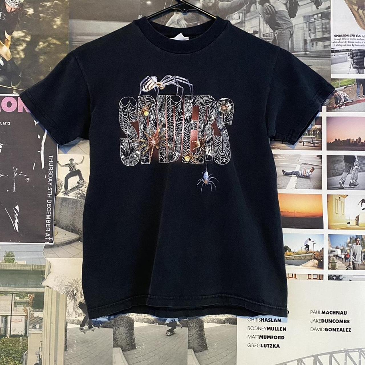 Vintage 90s Discovery Channel Spiders Tshirt Made In... - Depop