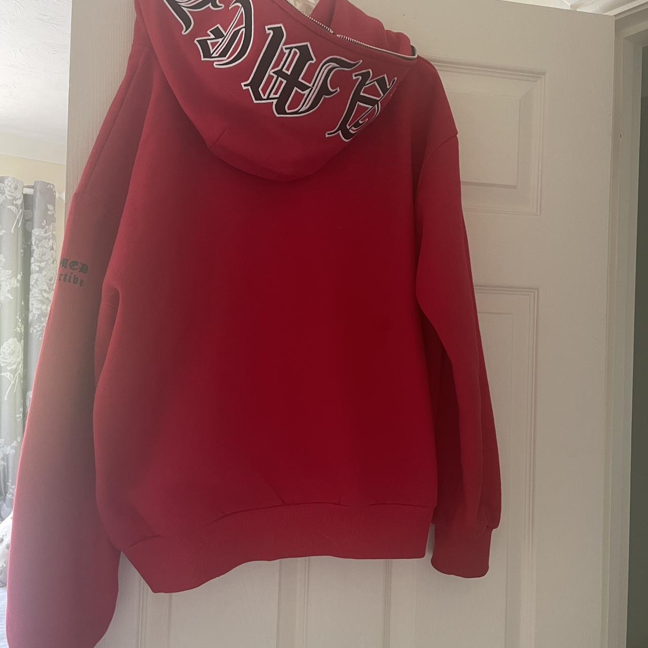Named Collective Women's Red Hoodie | Depop