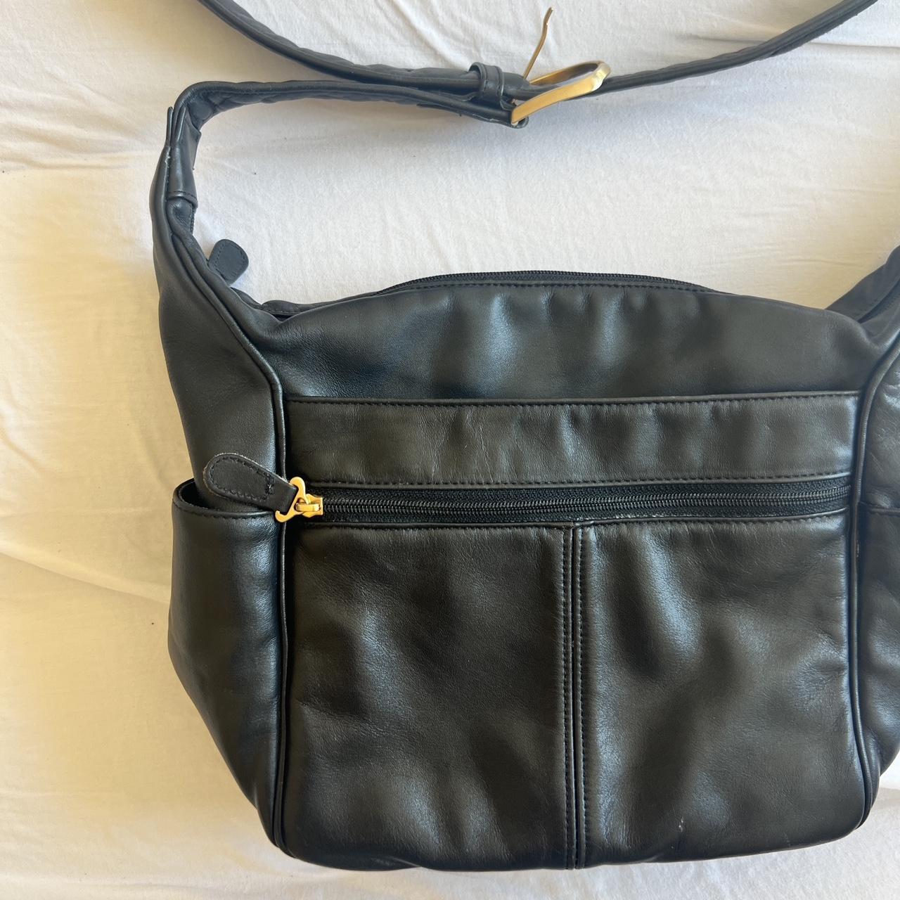 Vintage SAS leather crossbody. Perfect condition - Depop