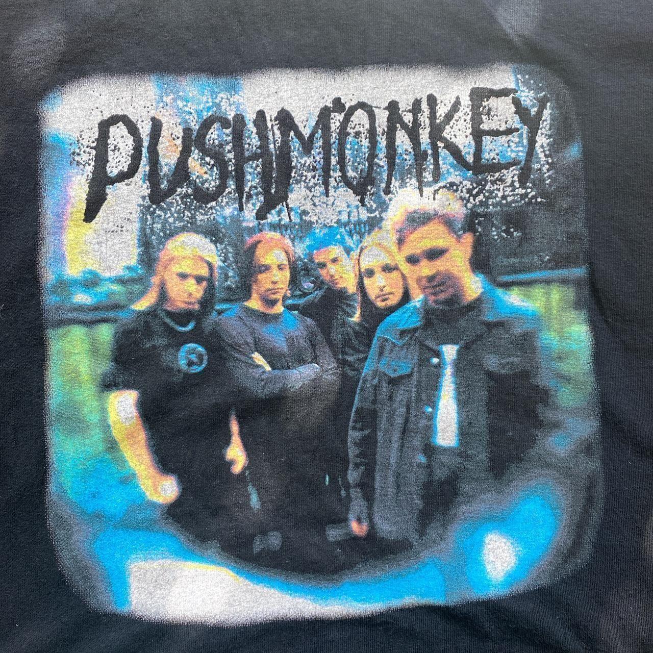 Pushmonkey vintage shirt, pushmonkey band shirt size... - Depop